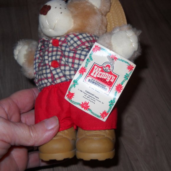 Wendy"s | Other | Vintage Wendys Bear 986 | Poshmark